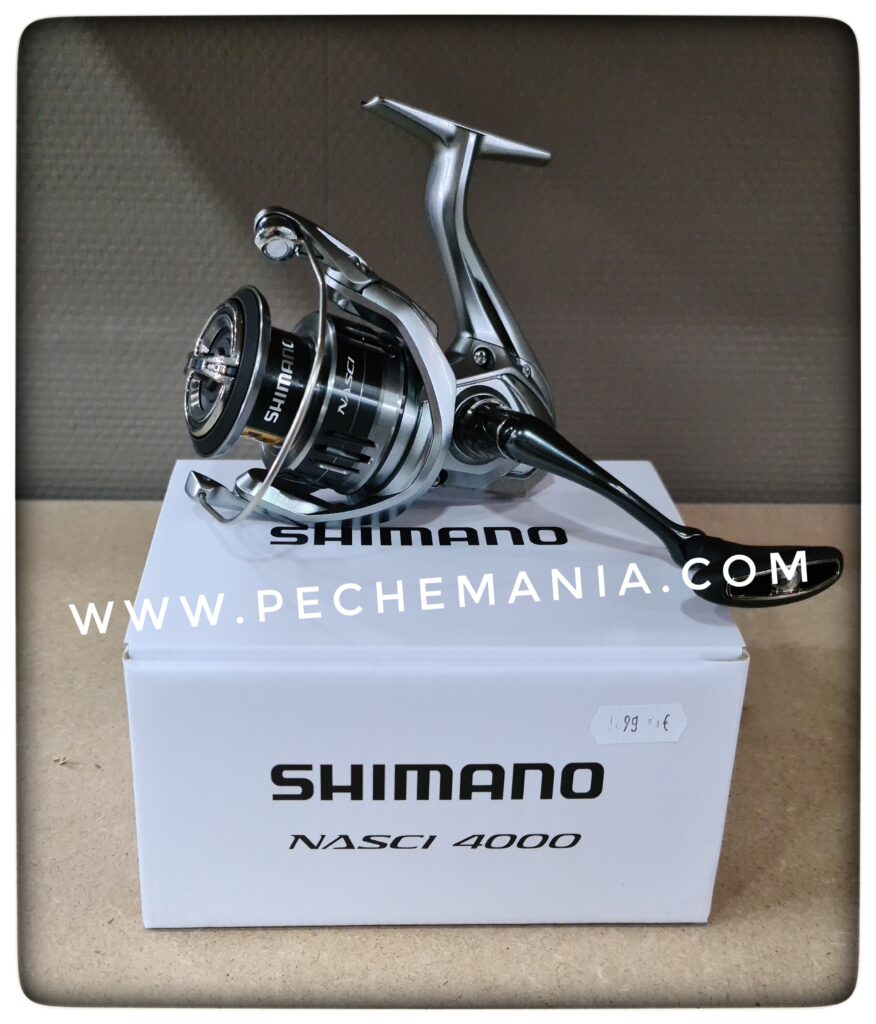 MOULINET SHIMANO NASCI 4000 FC - Pechemania