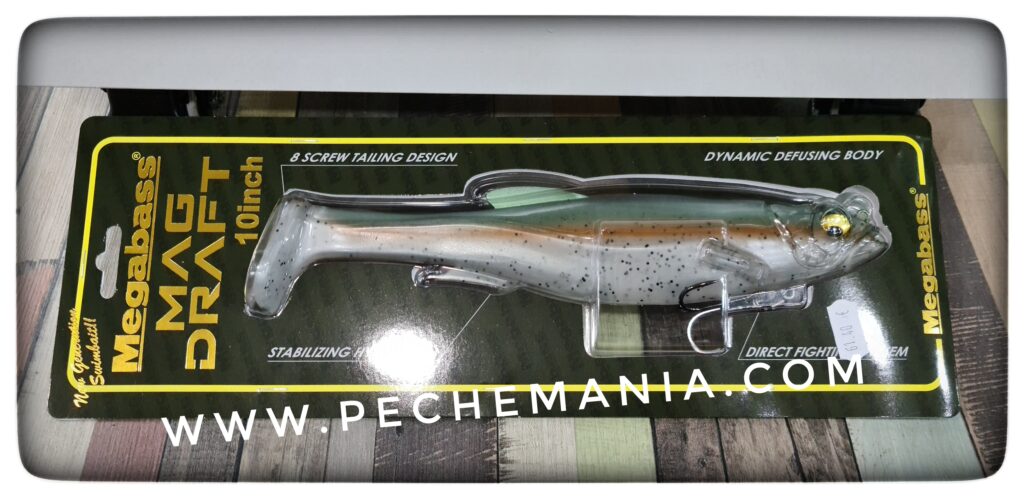 MEGABASS MAG DRAFT 10 - Pechemania