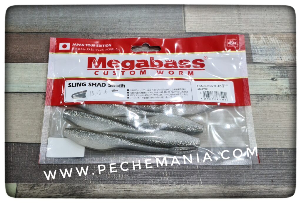 MEGABASS SLING SHAD 5 - Pechemania