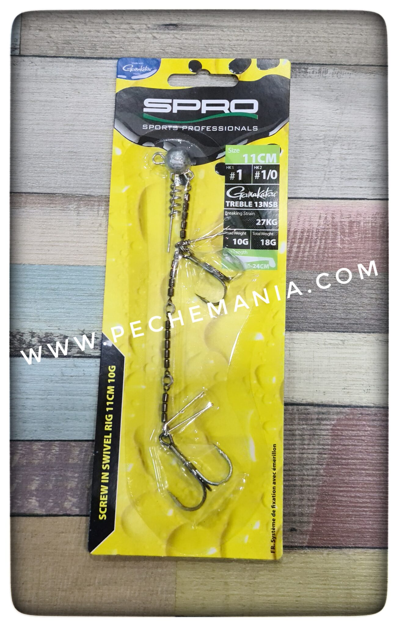 SPRO SCREW IN SWIVEL RIG - Pechemania