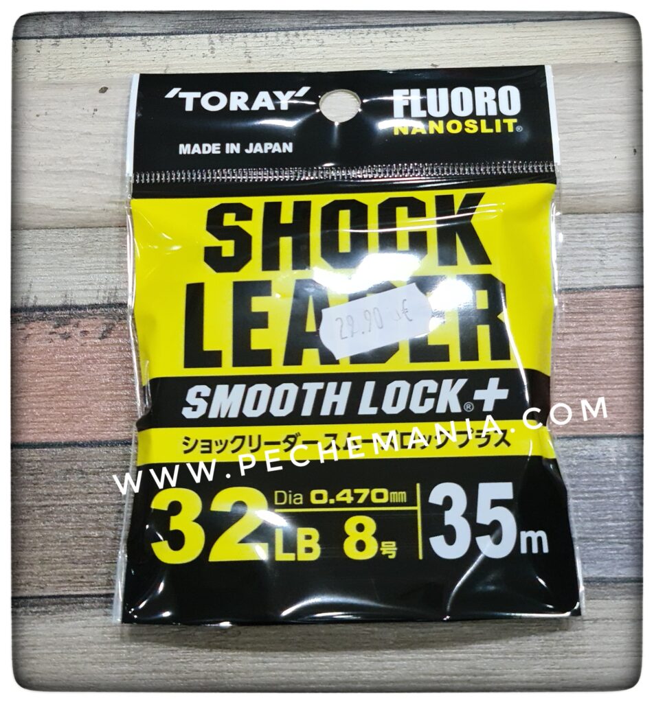 TORAY FLUORO SHOCK LEADER SMOOTH LOCK+ - Pechemania