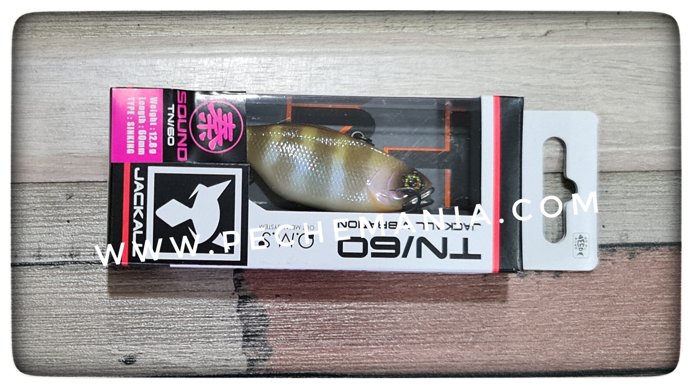 JACKALL TN60 VIBRATION sound - Pechemania