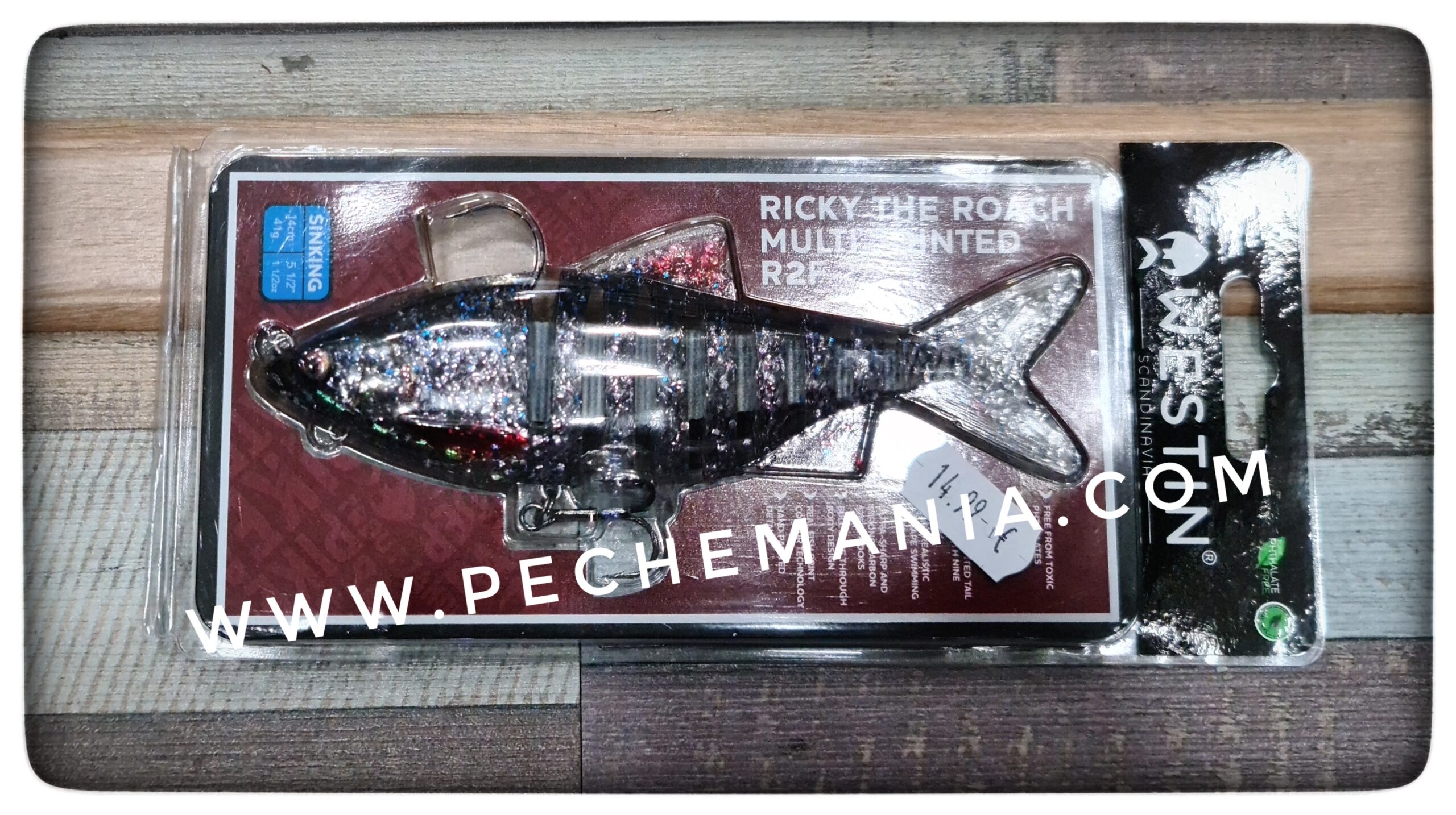 WESTIN RICKY THE ROACH MULTI JOINTED R2F-14CM - Pechemania