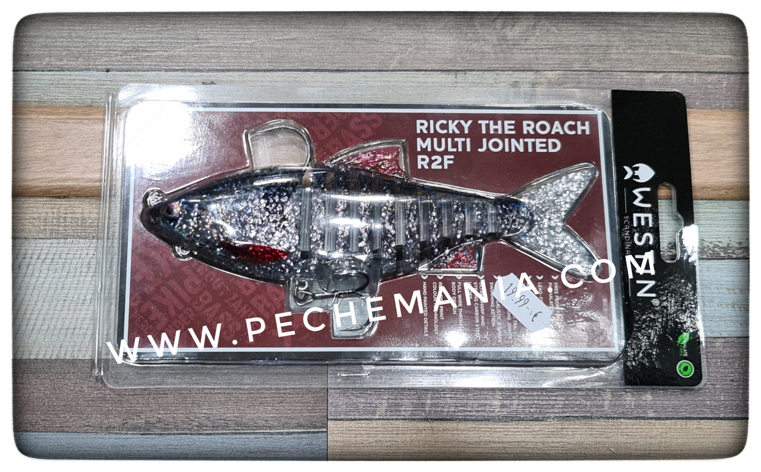 WESTIN RICKY THE ROACH MULTI JOINTED R2F-18CM - Pechemania