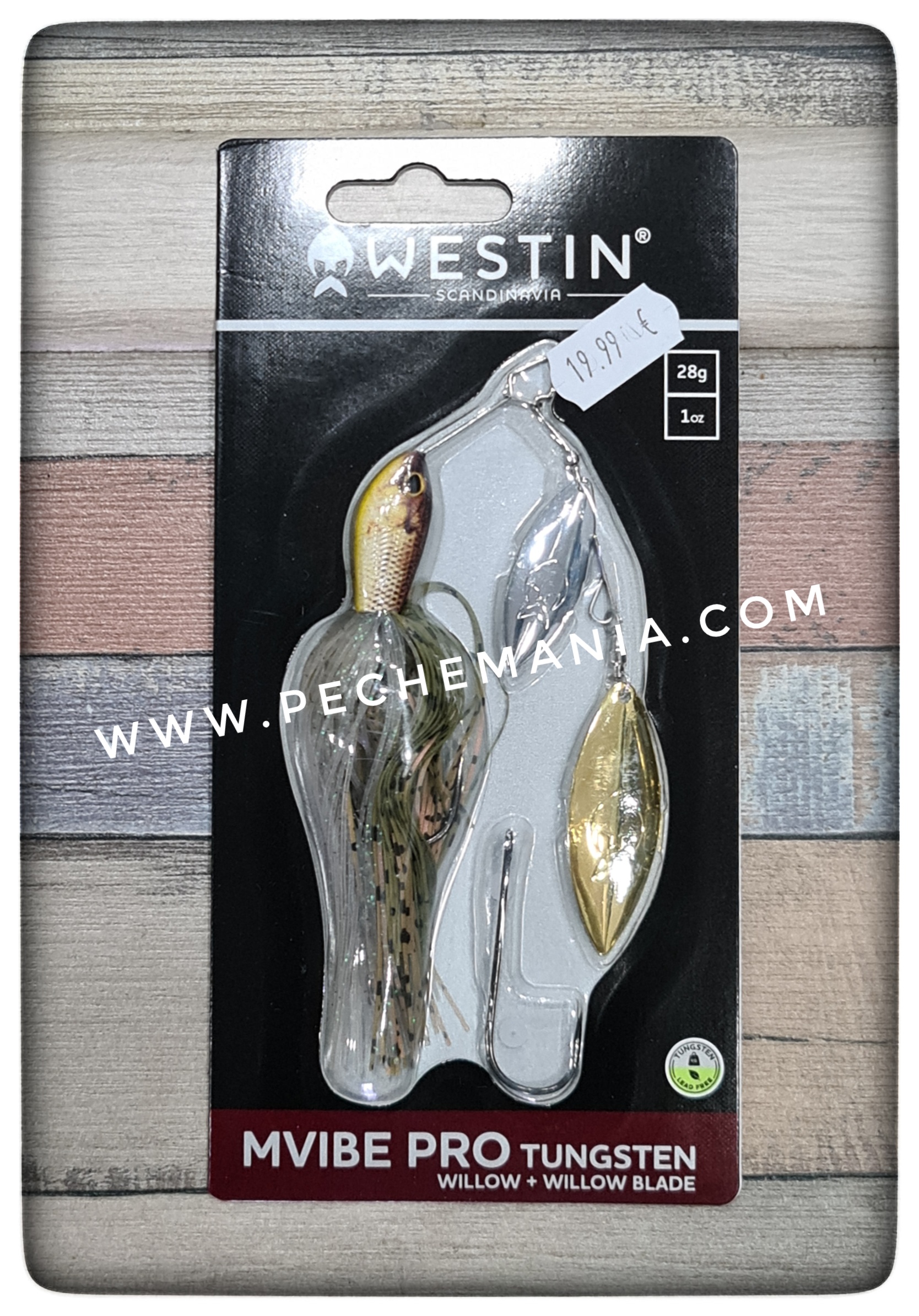 WESTIN MVIBE PRO TUNGSTEN 28GRS - Pechemania