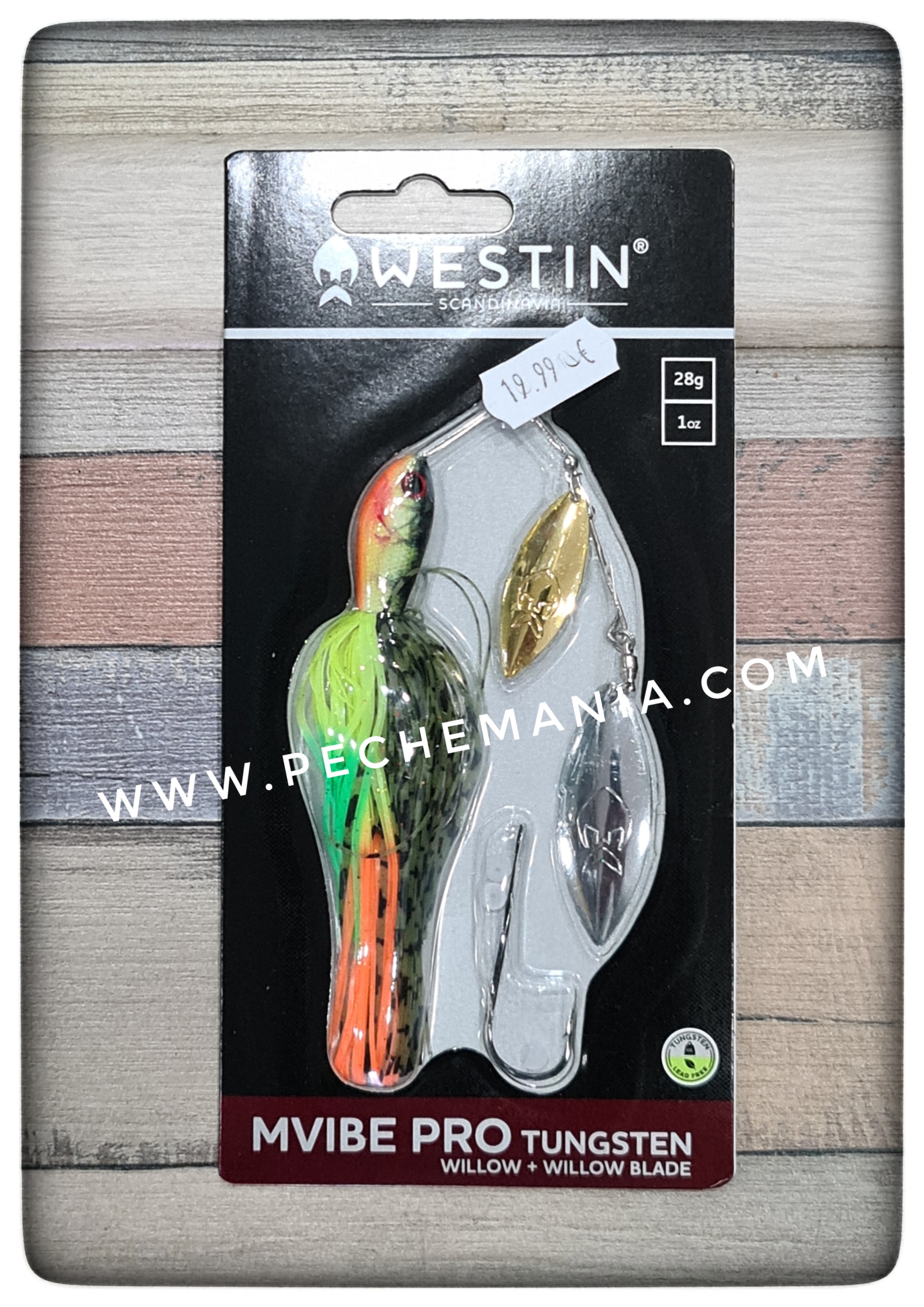 WESTIN MVIBE PRO TUNGSTEN 28GRS - Pechemania