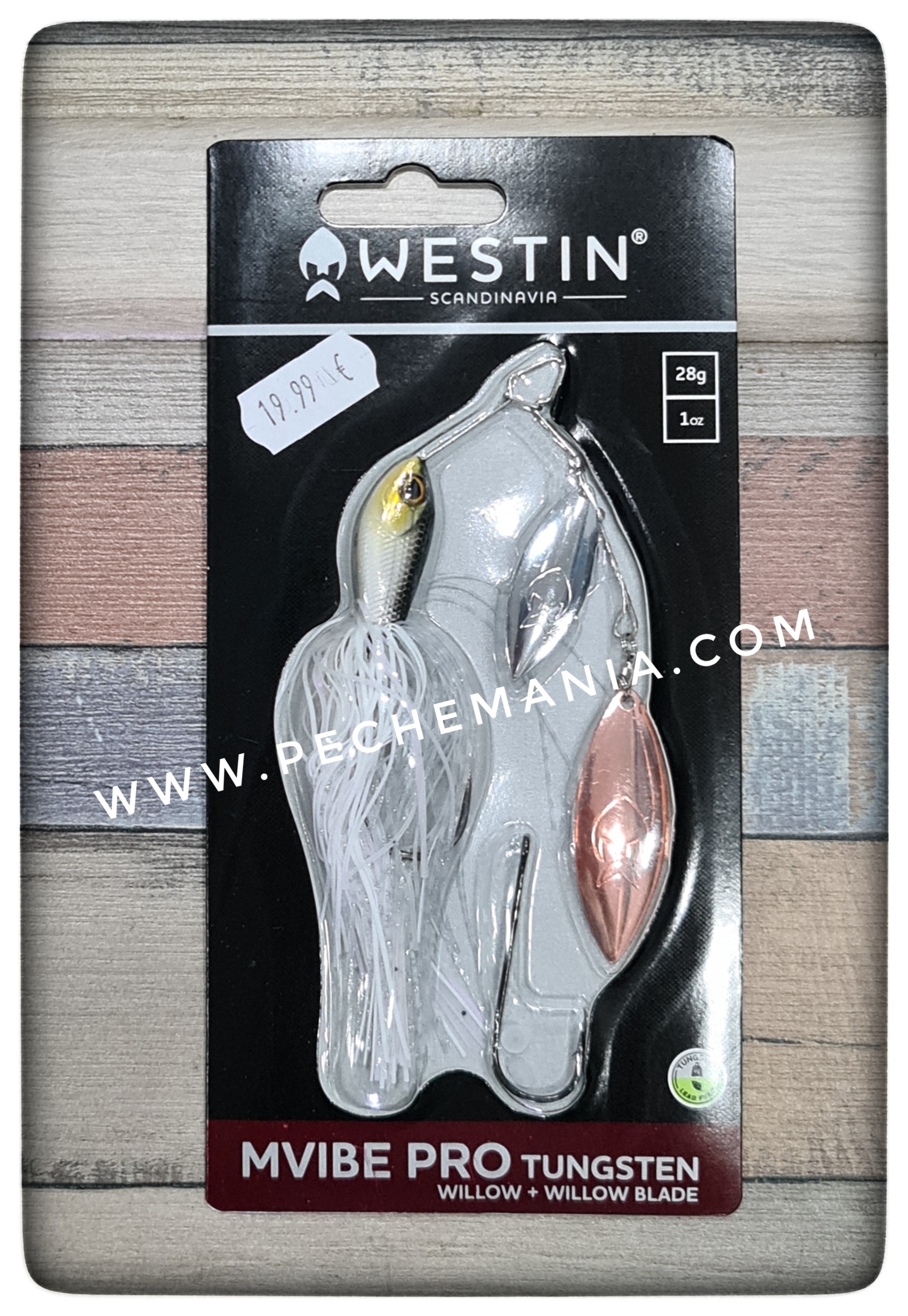 WESTIN MVIBE PRO TUNGSTEN 28GRS - Pechemania