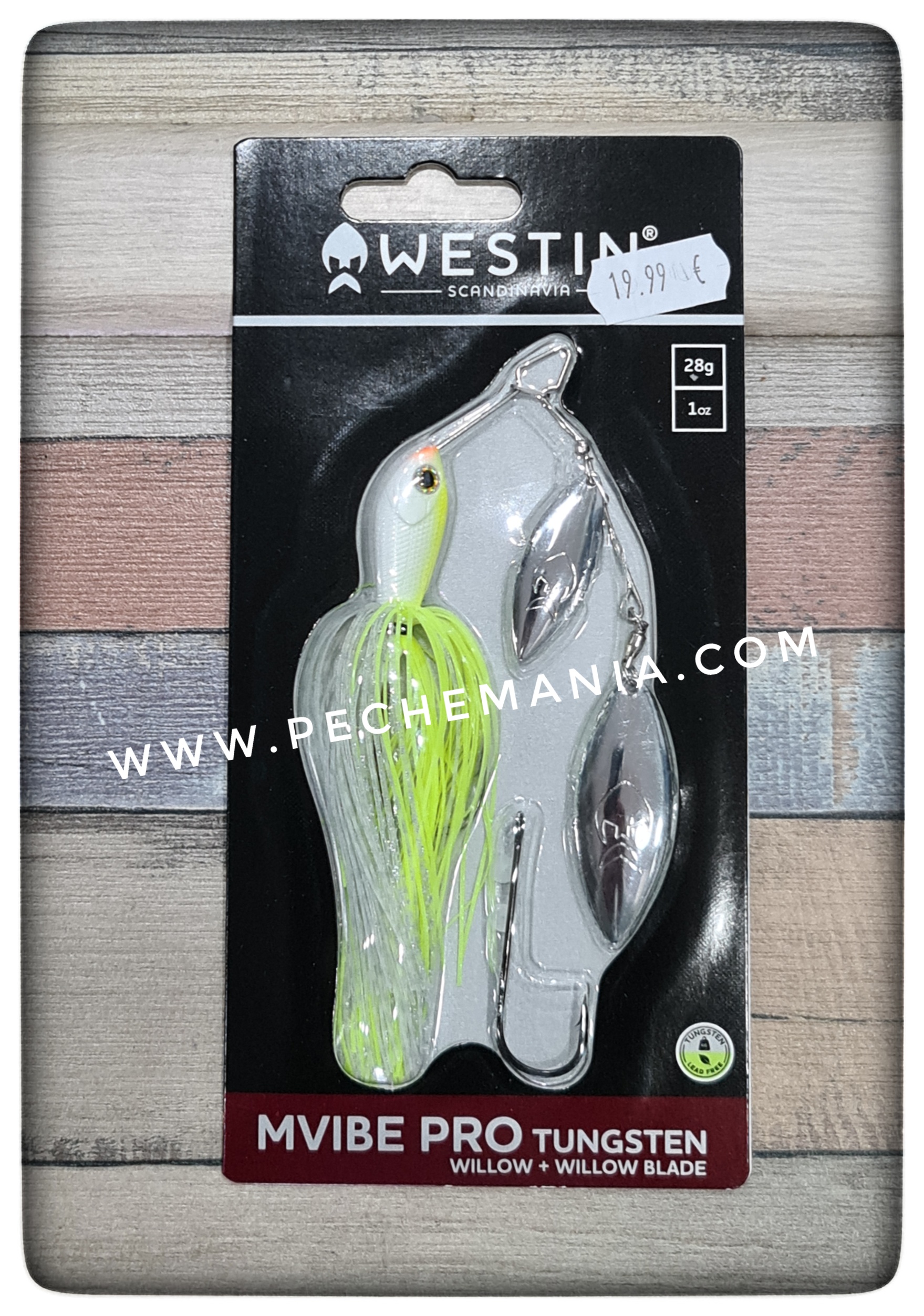 WESTIN MVIBE PRO TUNGSTEN 28GRS - Pechemania