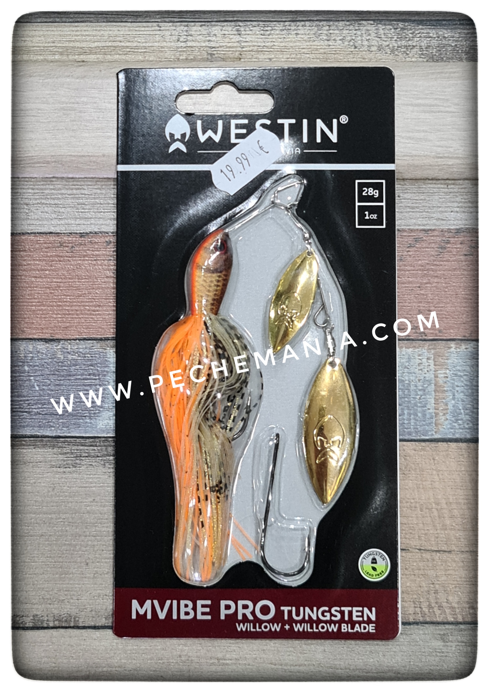 WESTIN MVIBE PRO TUNGSTEN 28GRS - Pechemania